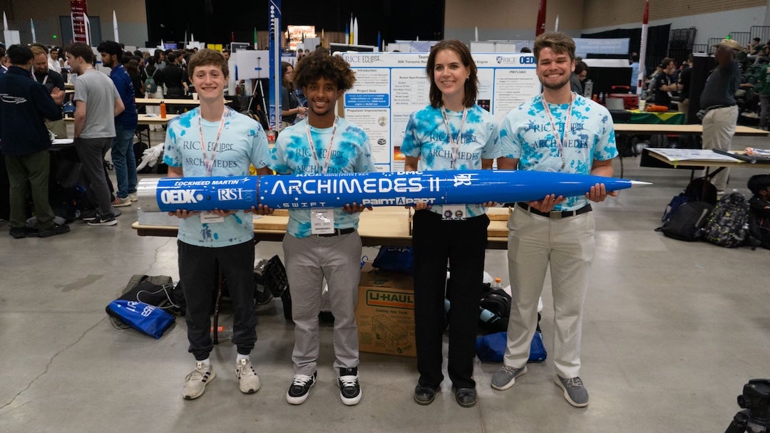 Rocketing to the top: Rice Eclipse claims victory at world’s largest collegiate rocketry ...